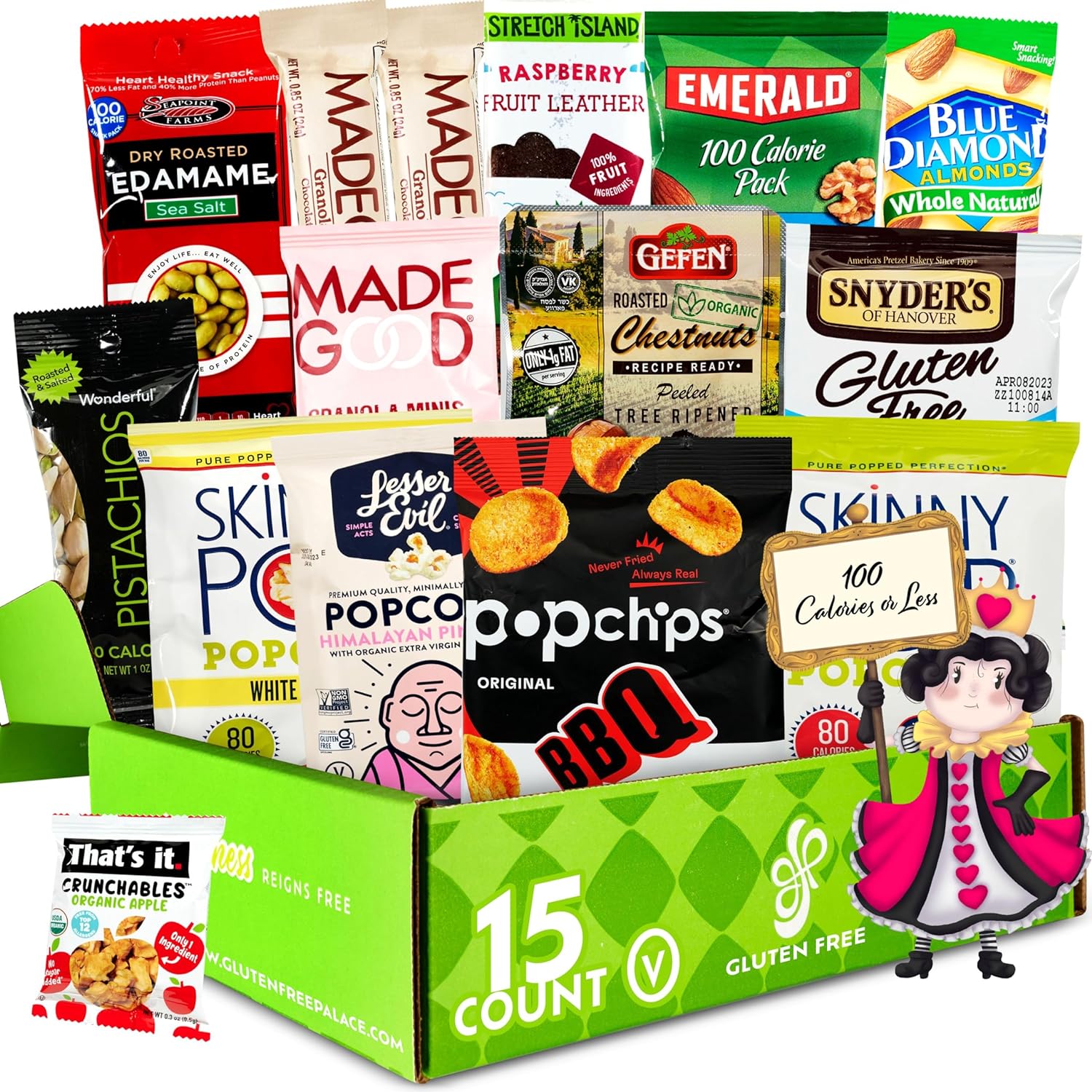 Snack Attack - LOW CALORIE and Gluten Free Snack Box (15 Count ...