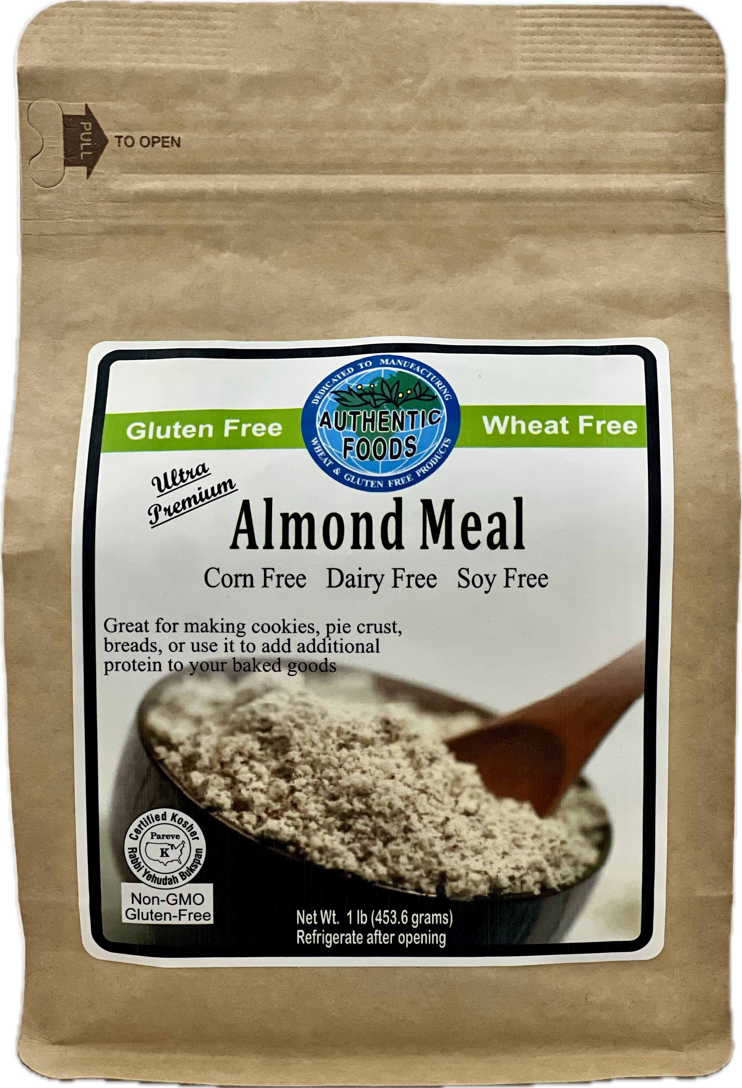 Authentic Foods Almond Meal | GlutenFreePalace