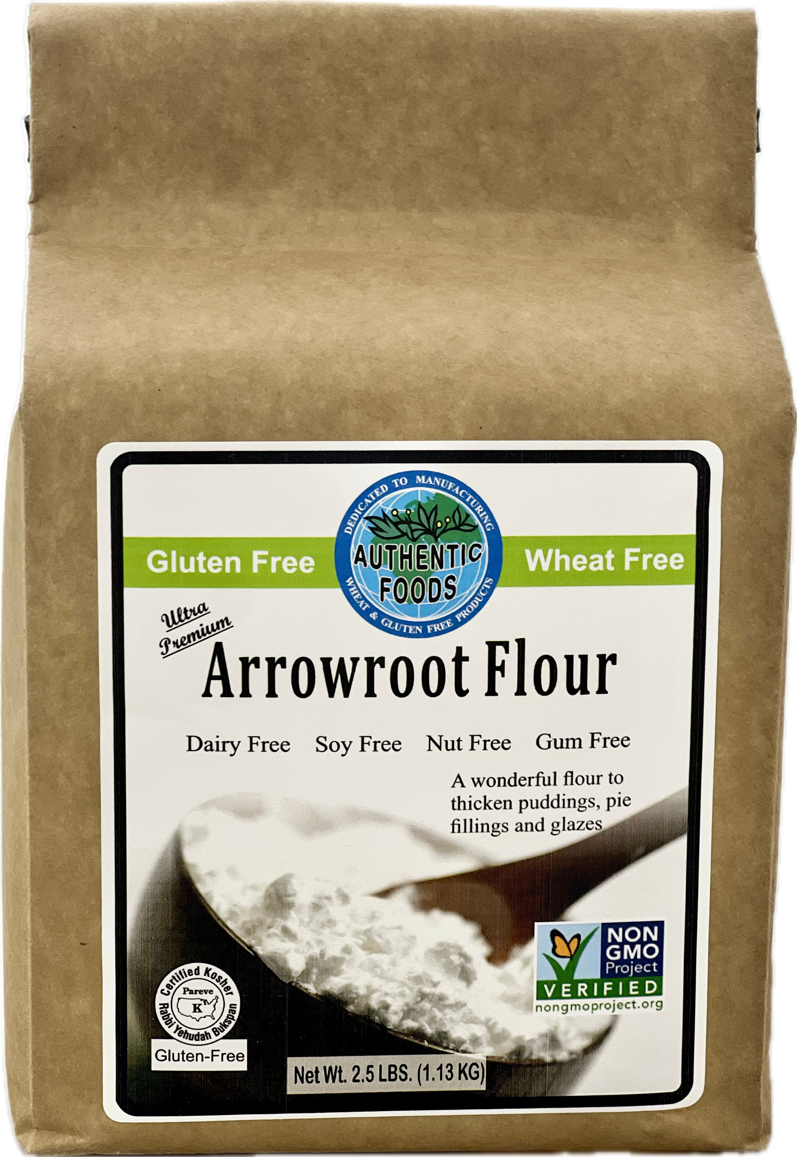Authentic Foods Arrowroot Flour | GlutenFreePalace