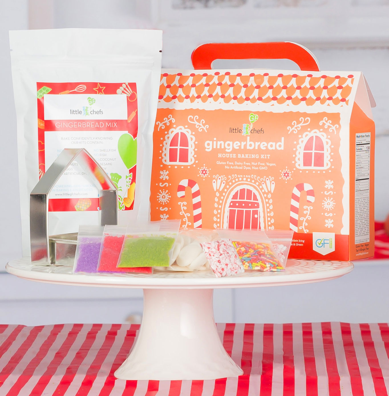 Order Gluten-Free Gingerbread House Kit at GlutenFreePalace