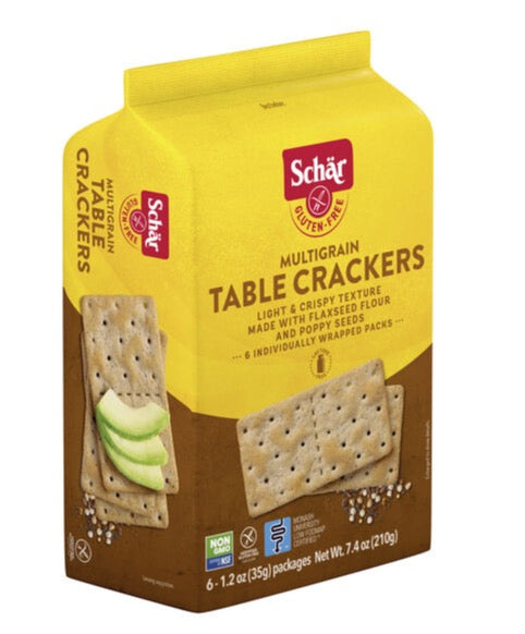 Table Crackers Multigrain | GlutenFreePalace