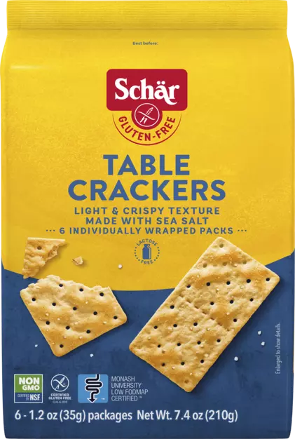 Table Crackers | GlutenFreePalace