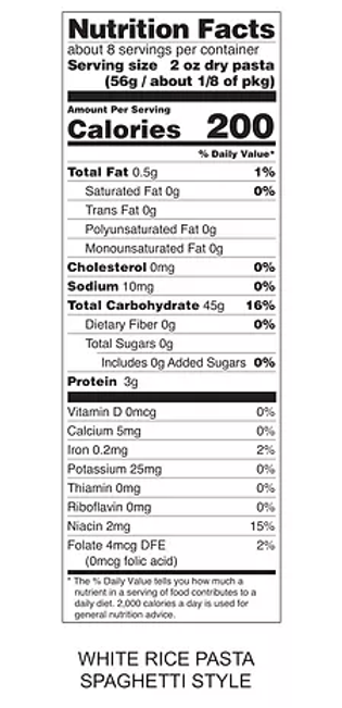 Tinkyada’s Gluten Free White Rice Spaghetti | GlutenFreePalace