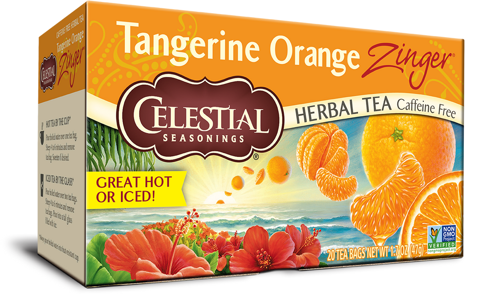 Tangarine Orange Zinger Herbal Tea | GlutenFreePalace
