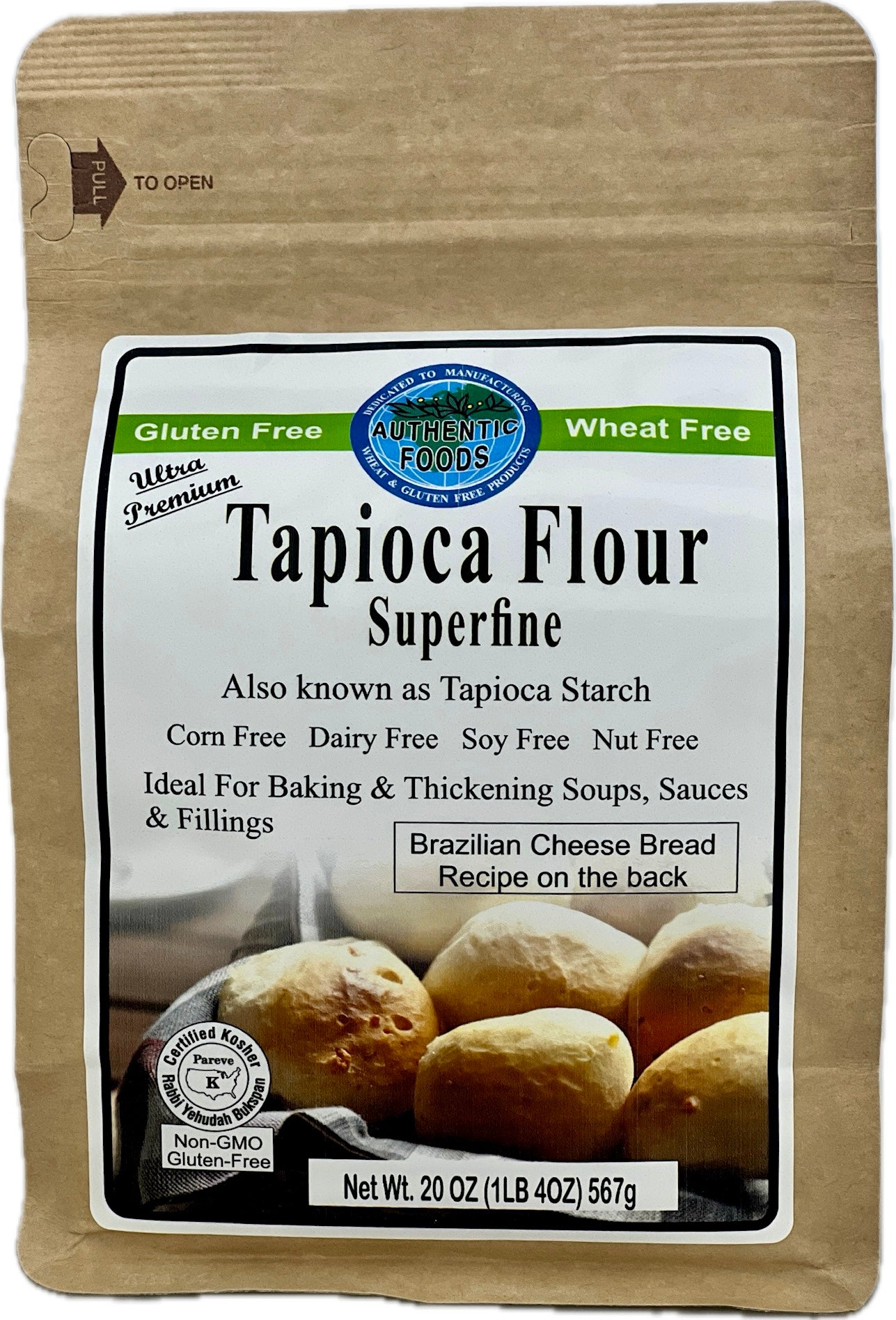 Authentic Foods Tapioca Flour | GlutenFreePalace