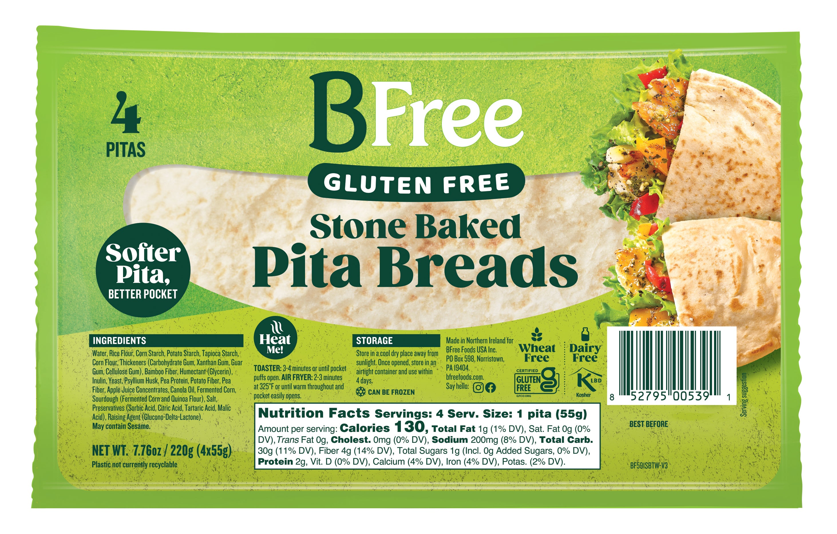 Bfree Foods - gluten free bread products at GlutenFreePalace.com!