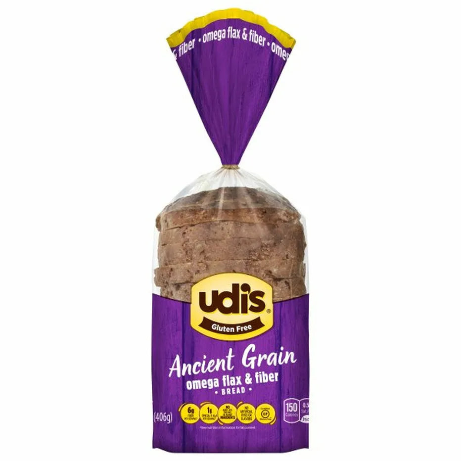 Udi's Gluten Free Omega Flax & Salba Bread | GlutenFreePalace