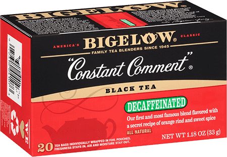 Bigelow Constant Comment Decaffeinated Tea - 6 Boxes | GlutenFreePalace