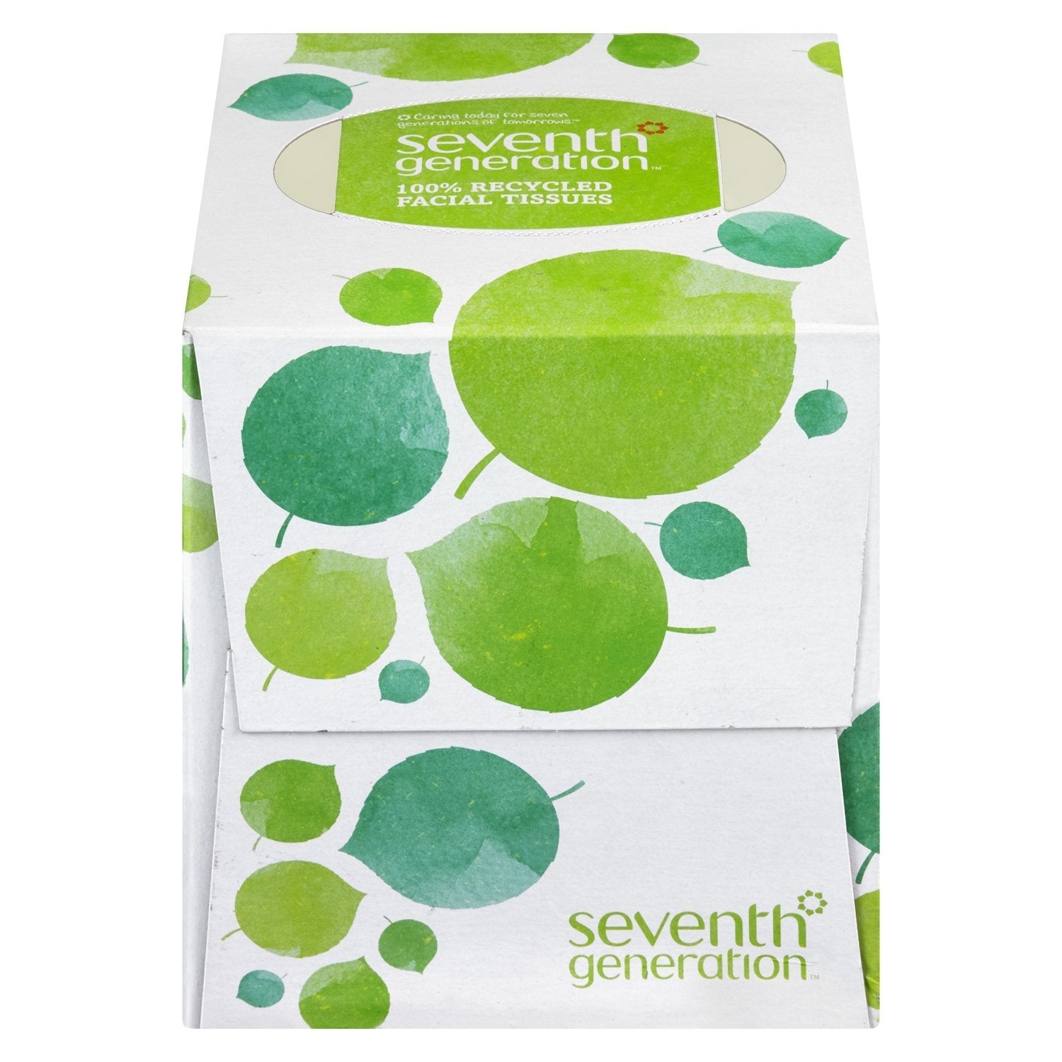 Seventh Generation 100% Recycled Facial Tissue, 2-Ply, 85 count, White ...