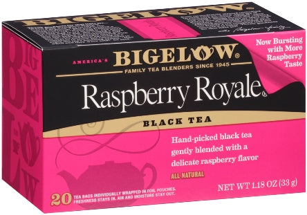 Bigelow Raspberry Royale Tea - 6 Boxes | GlutenFreePalace