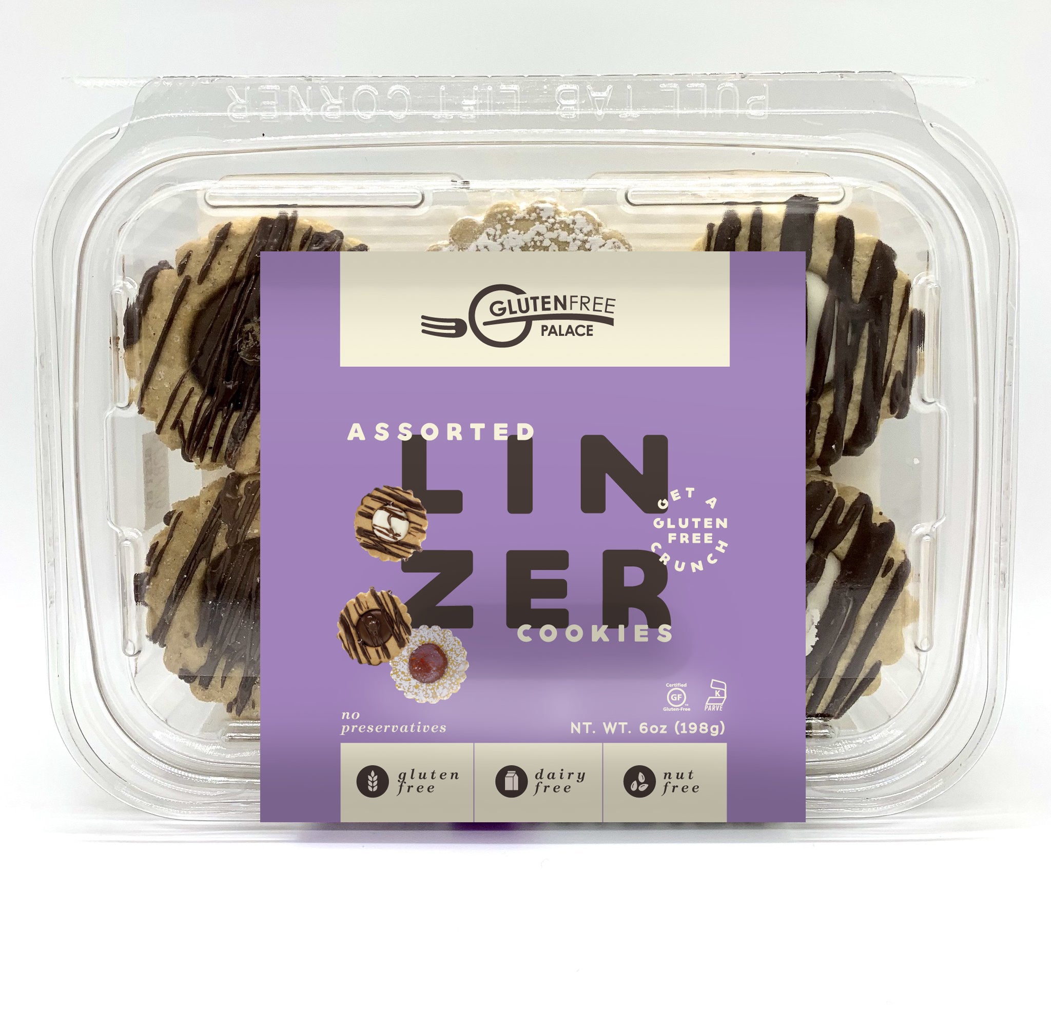 Gluten Free Palace Gluten Free Vanilla Linzer Trio Cookies ...